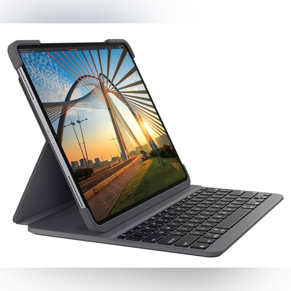 Logitech | Tablets & Accessories | Logitech Slim Folio Pro Backlit Case ...